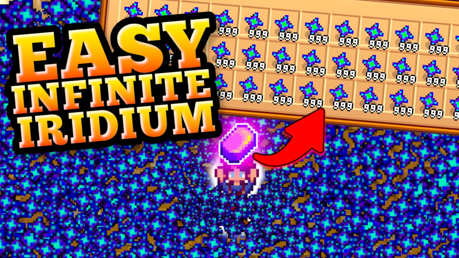 How to Farm Thousands of Iridium Ore Fast in Stardew Valley (1.6 Guide ...